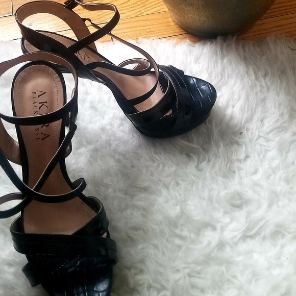 AKIRA | Shoes | Akira Black Label Heels | Poshmark